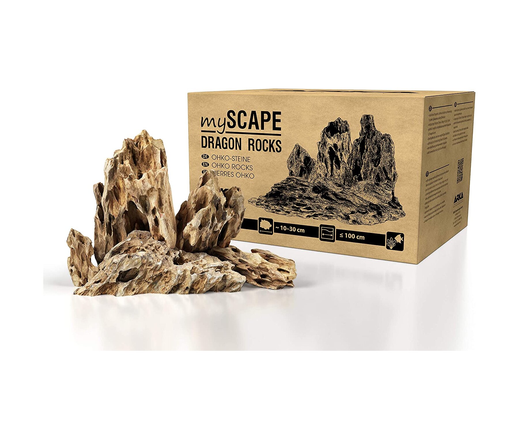 Arka - myScape-Rocks Dragon Ohko-Gestein 10-30cm 10kg online kaufen |, 31,00