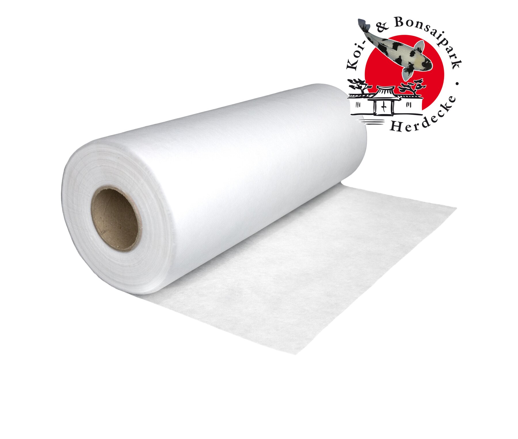 Koi Herdecke Filtervlies 20g/m² 50cm x 200m Vliesfilter Genesis Smart ...